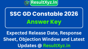 SSC GD Constable 2026 Answer Key: Expected Release Date, Response Sheet ...